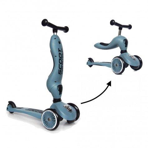 Scoot and Ride Step Highwaykick 1 - Steel | De Gele Flamingo NL
